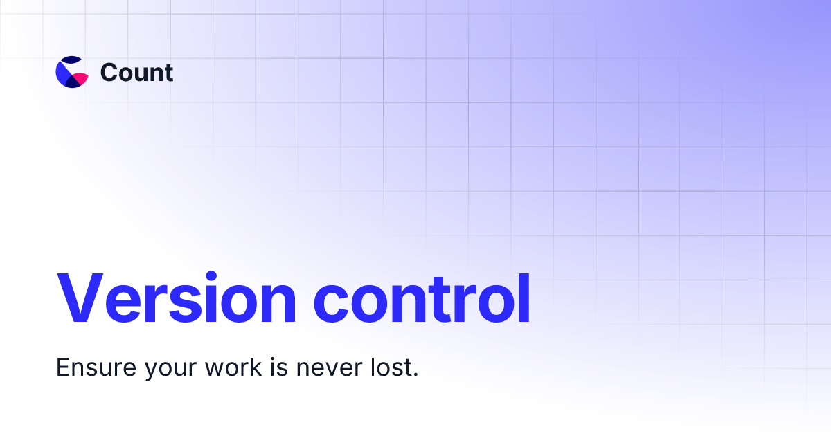 Version control | Count